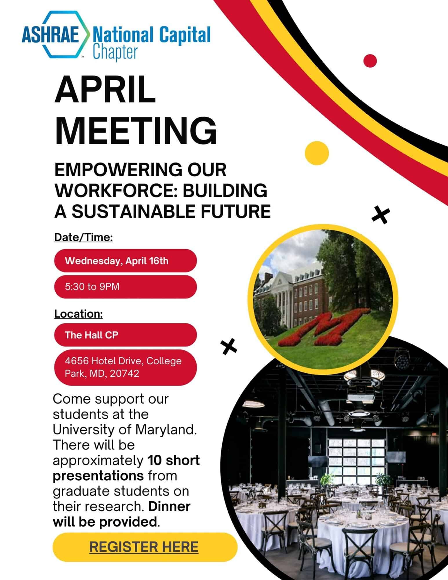 April Chapter Dinner Meeting (In-person) – NCC ASHRAE